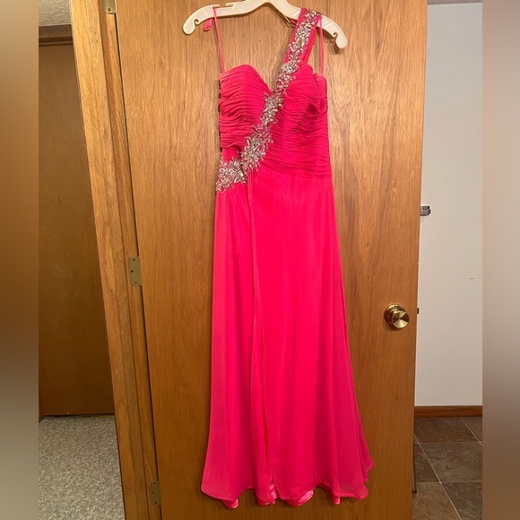 Night Moves Prom Collection | Dresses | Night Moves Pink Silver One ...